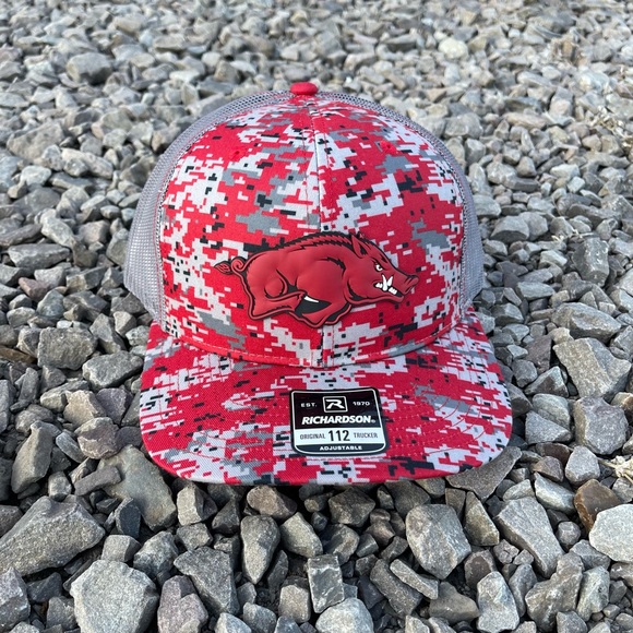 Nike | Accessories | Arkansas Razorbacks 3d Patterned Snapback Trucker ...